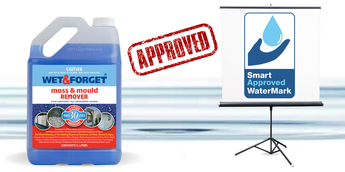 Wet & Forget is now Smart Approved WaterMark! — Wet & Forget Australia