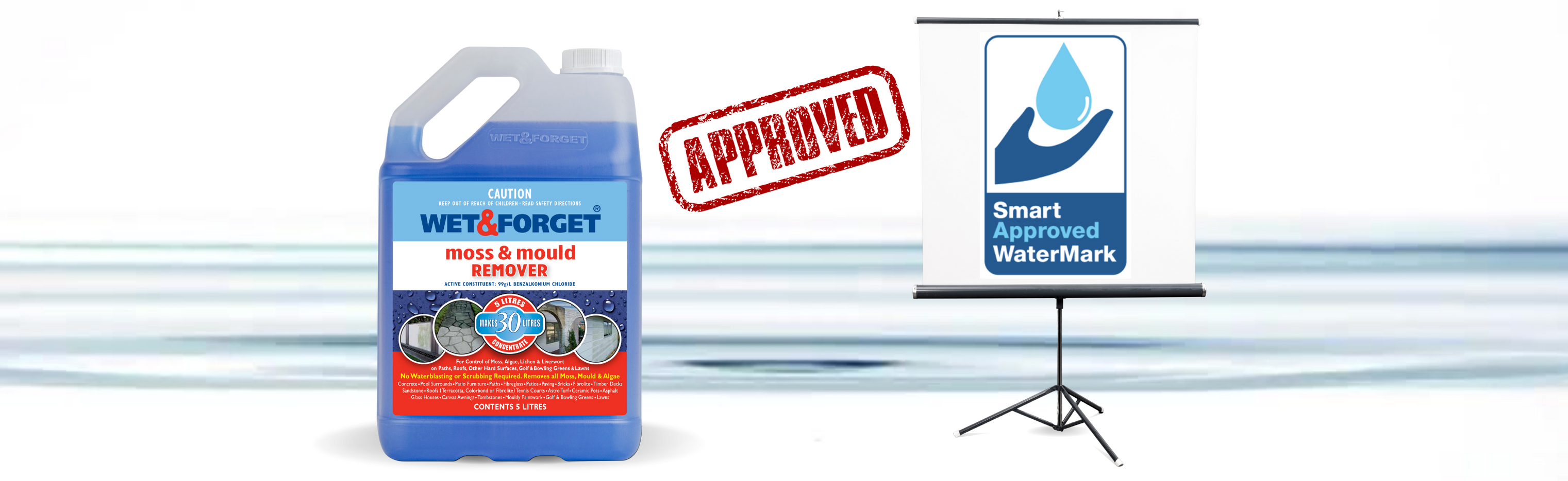 Wet & Forget is now Smart Approved WaterMark! — Wet & Forget Australia