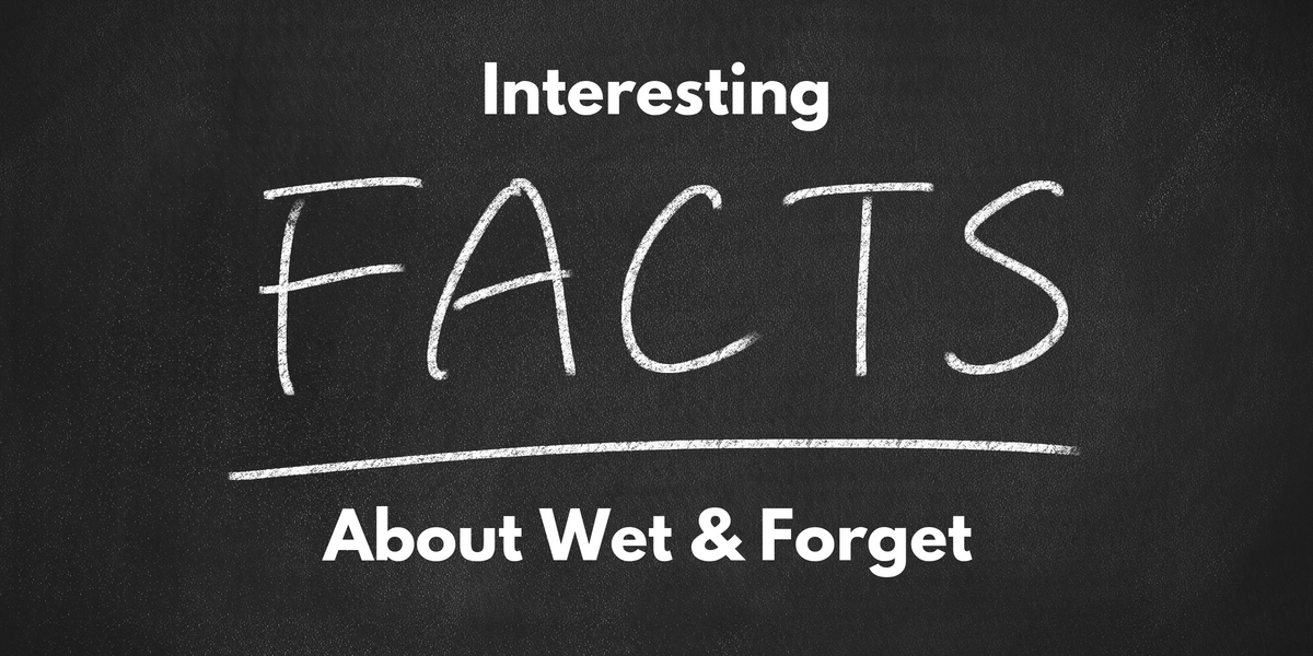 Wet & Forget Interesting Facts — Wet & Forget Australia