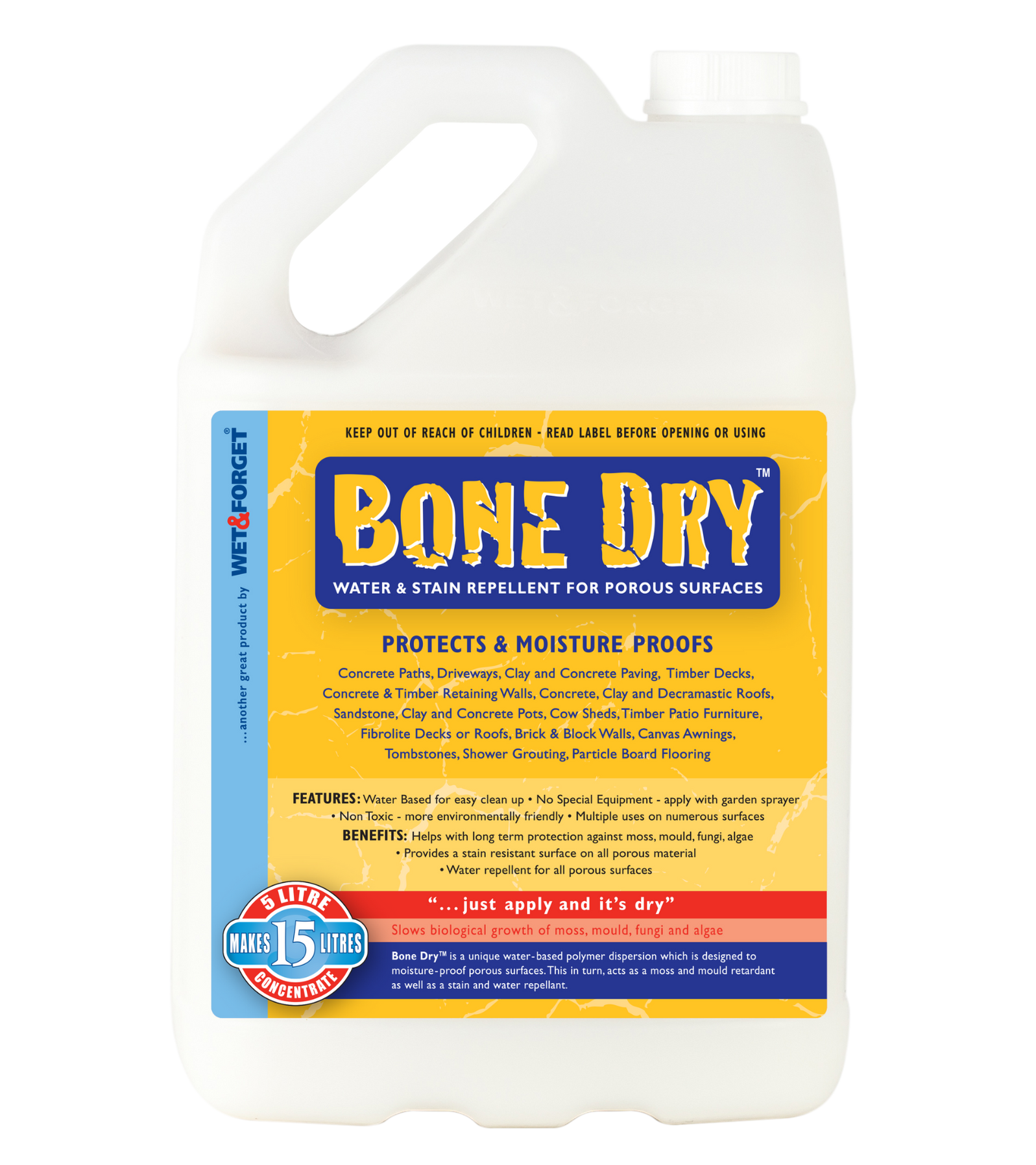 Remove Mould, Indoor and Outdoor Treatments: Wet & Forget Australia
