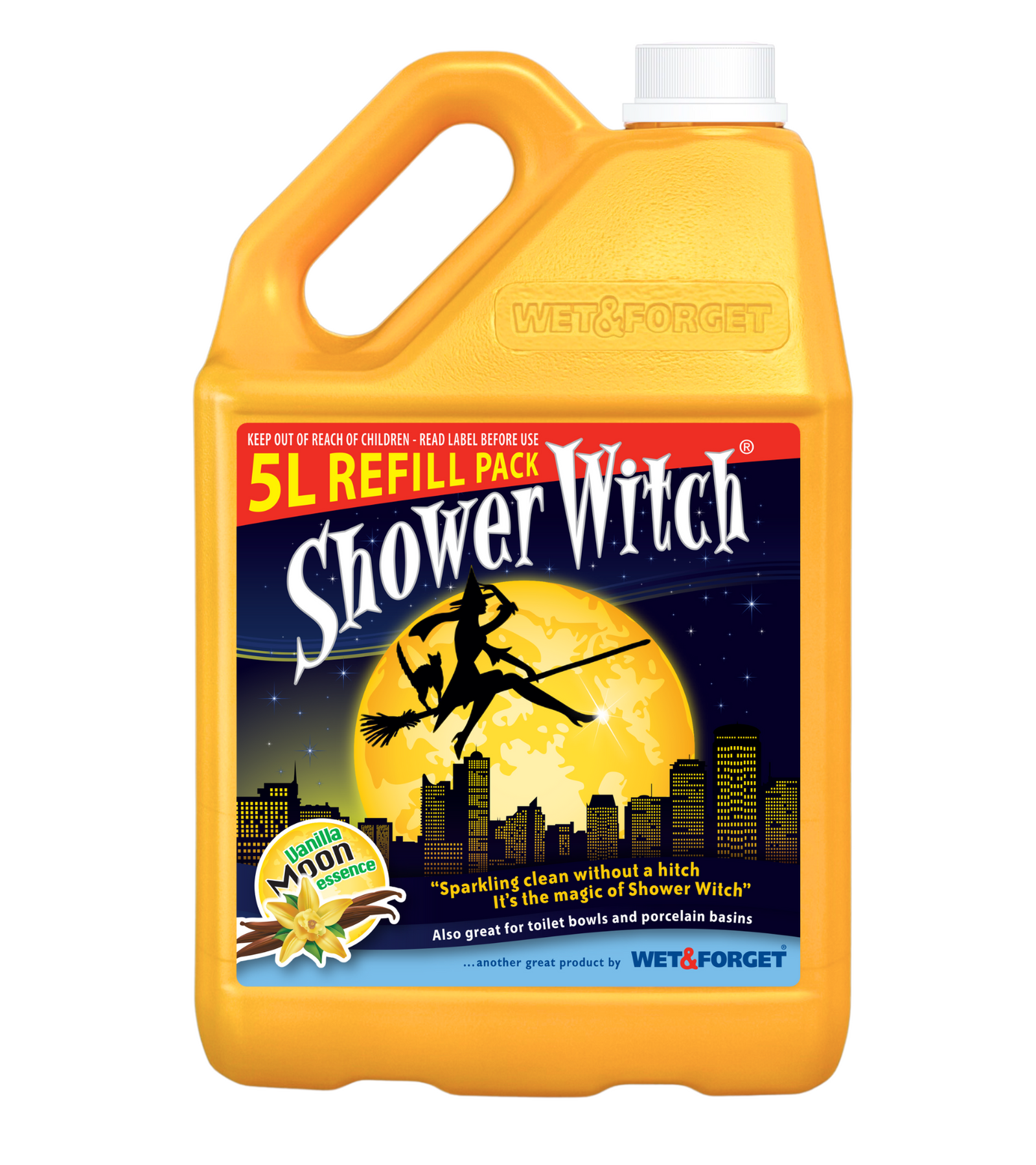 Shower Witch 5L Refill - Bathroom & Shower Cleaner — Wet & Forget Australia